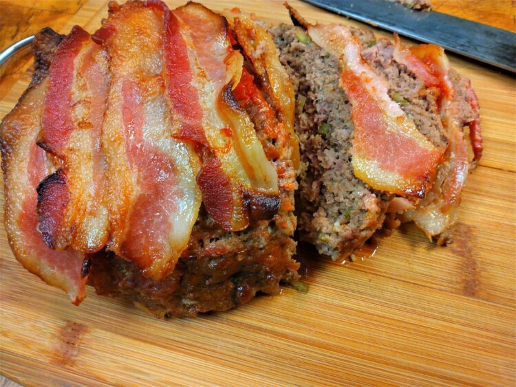 The Best Easy Meatloaf Recipe W/ Bacon & Barbecue!